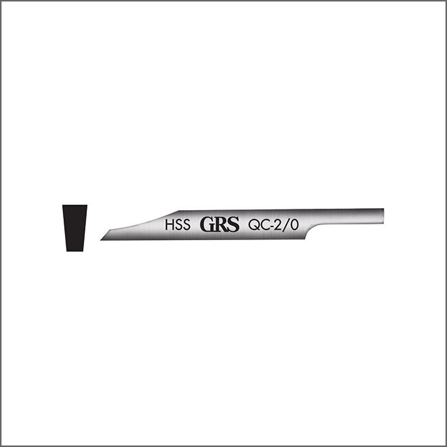 GRS Quick Change Graver, Flat ( #37 QC HSS FLAT GRAVER ) – uptowntools