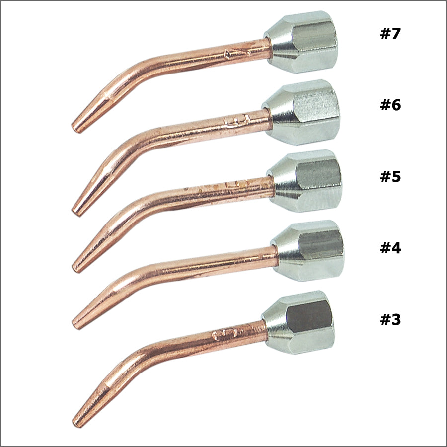 SMALL TORCH TIP #3,#4,#5,#6,#7 / TORCH TIP SMALL / Little torch tip ...