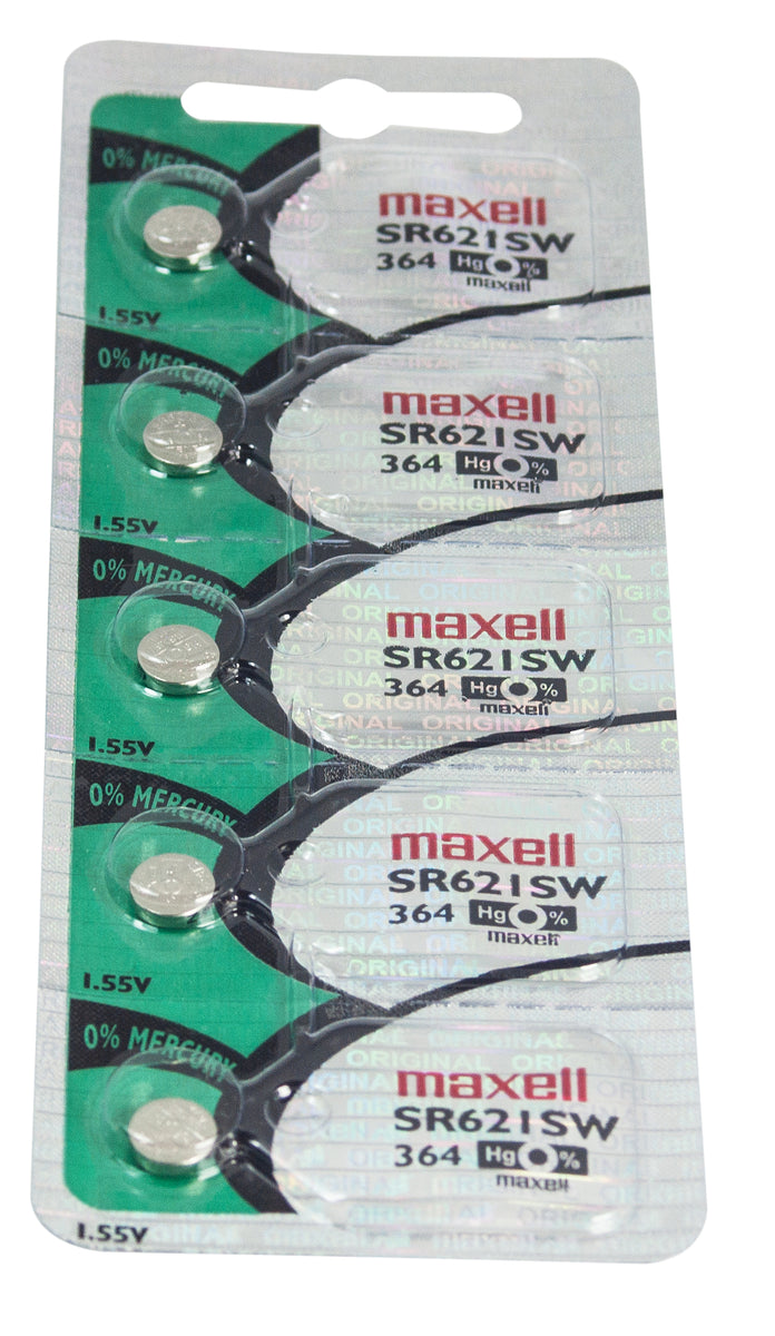 Maxell Battery / Maxell SR621SW 1.55V Button Cell Battery – uptowntools