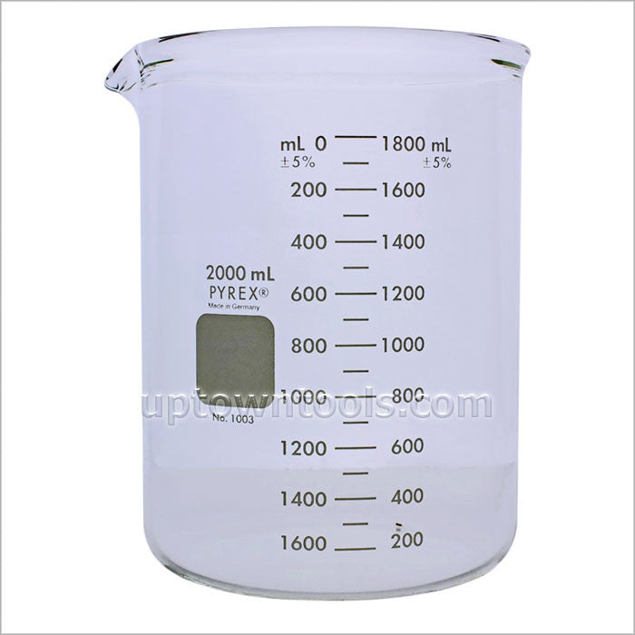 BEAKER-PYREX 2000ML / BEAKER PYREX 2000ML – uptowntools