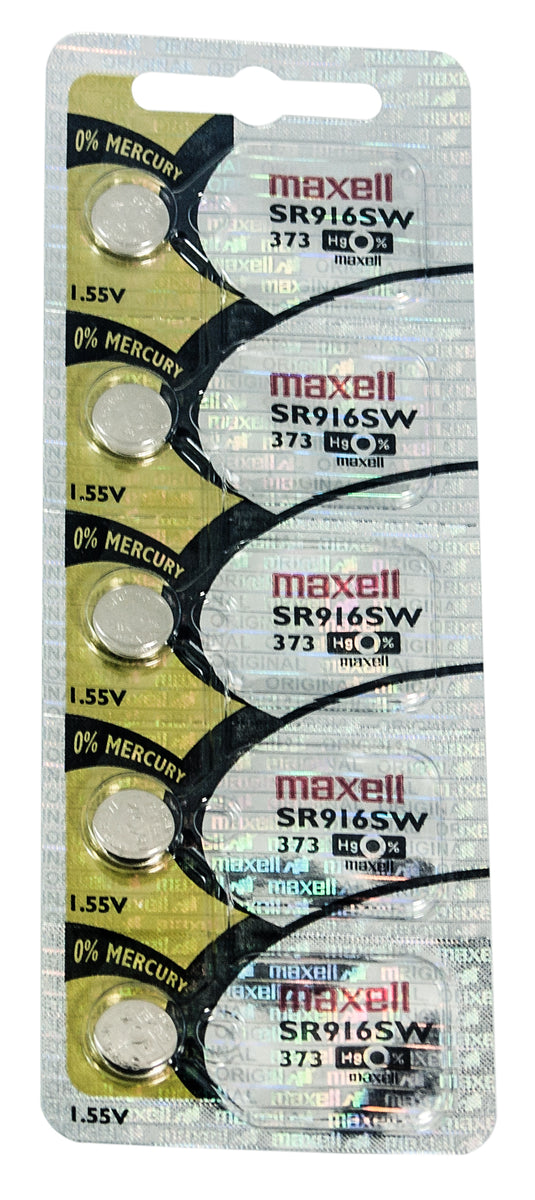 Maxell Battery / Maxell SR916SW Silver Oxide Button Cell Battery ...