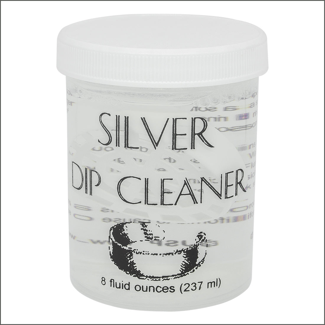 SILVER DIP CLEANER 8 OUNCES / 24 per case / SILVER CLEANER DIP ...