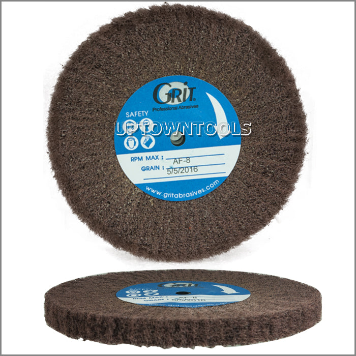 SATIN FINISH BUFF - FINE 4-1/4" x 3/8" – uptowntools