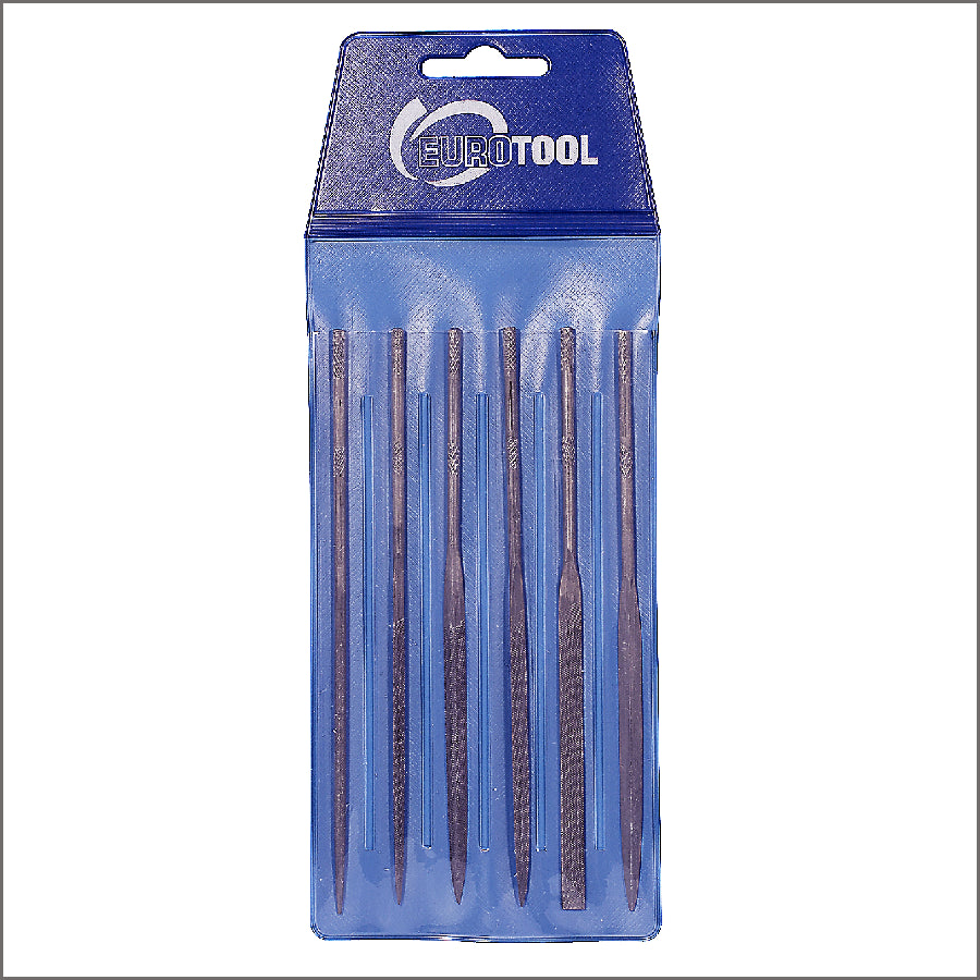 6PC NEEDLE FILE SET CUT 0 EUROTOOL 6PC NEEDLE FILE SET CUT 0/ NEEDLE ...